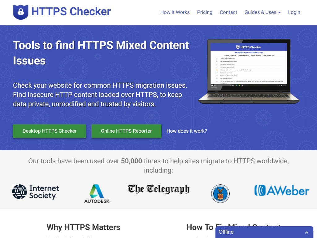 SSL(https)の混在コンテンツ(Mixed Content)を確認してくれるツール - Webエンジニアポータル